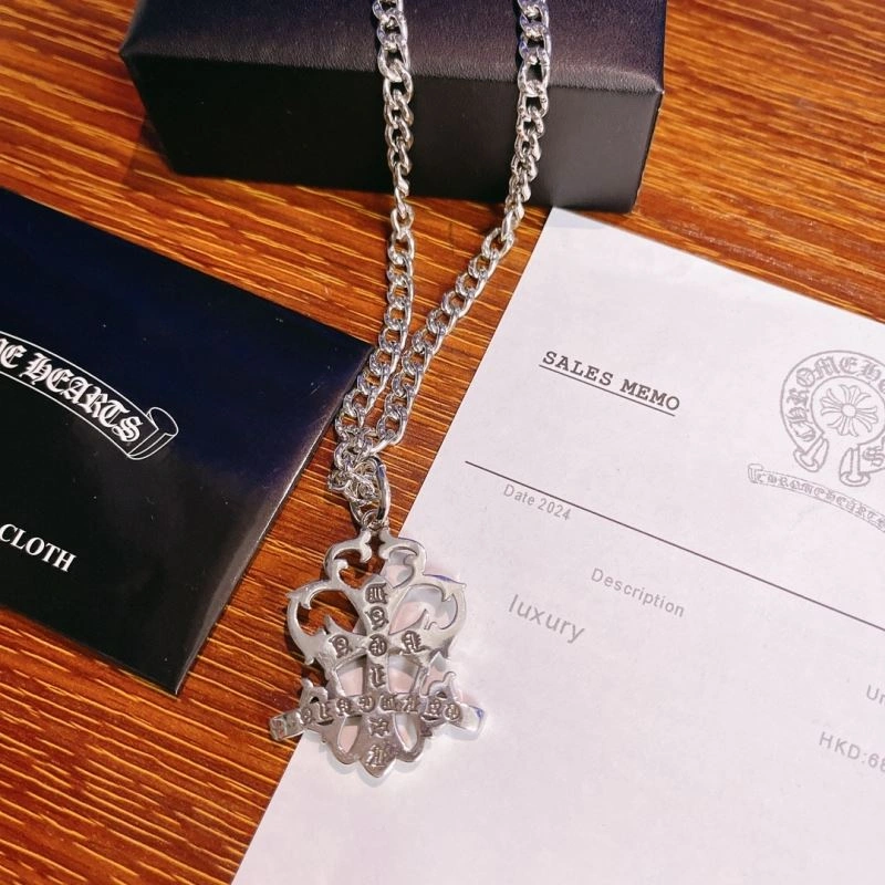 Real Chrome Hearts Necklaces