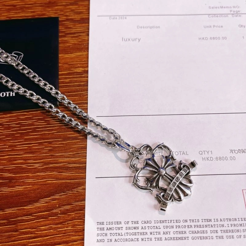 Real Chrome Hearts Necklaces