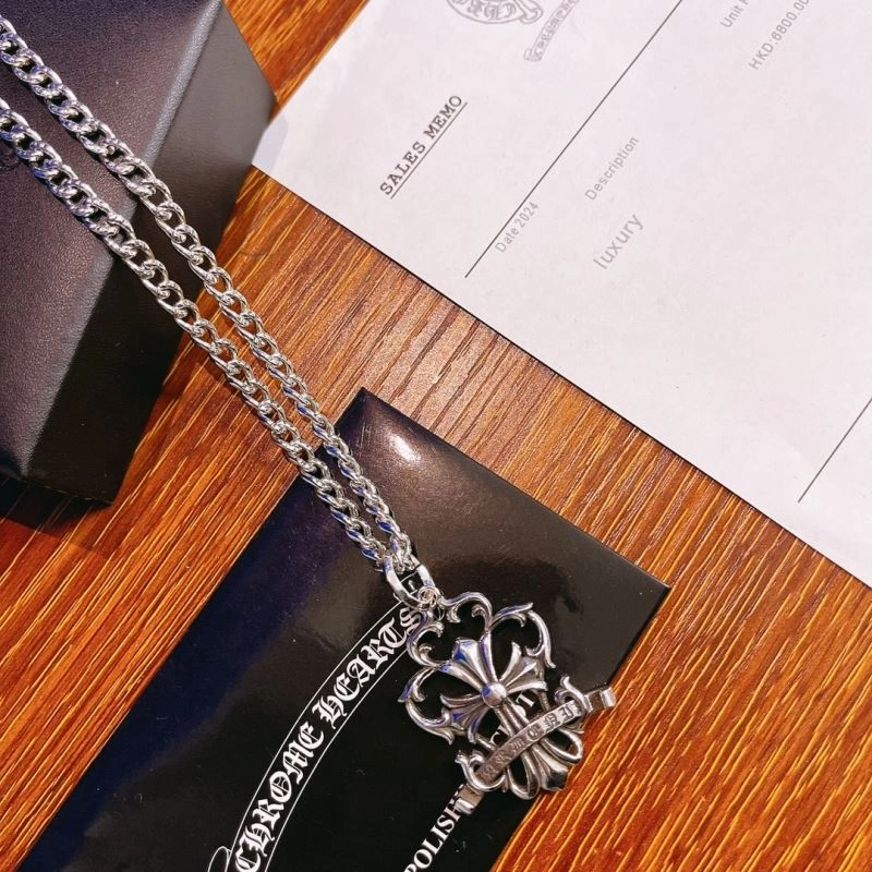 Real Chrome Hearts Necklaces