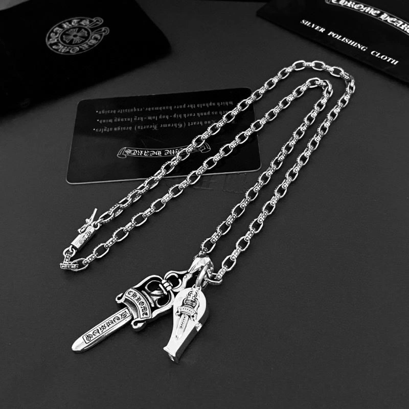 Budget-friendly Chrome Hearts Necklaces