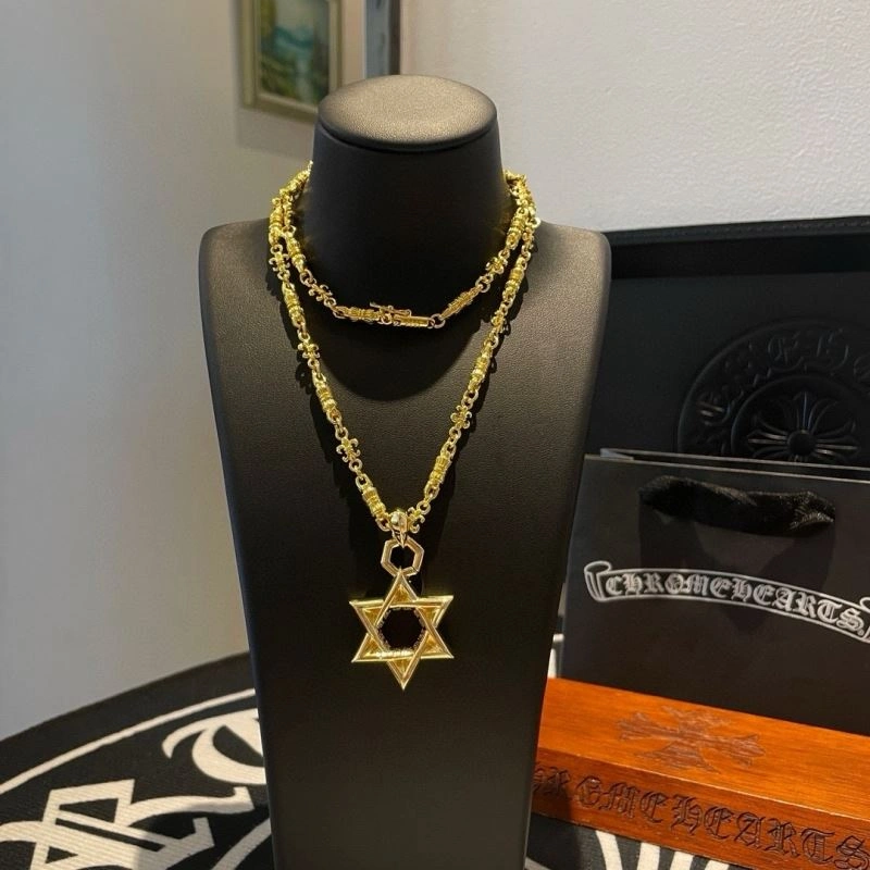Budget-friendly Chrome Hearts Necklaces