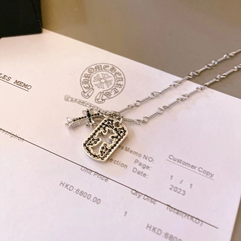Budget-friendly Chrome Hearts Necklaces