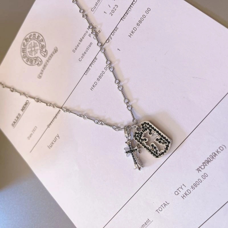 Budget-friendly Chrome Hearts Necklaces