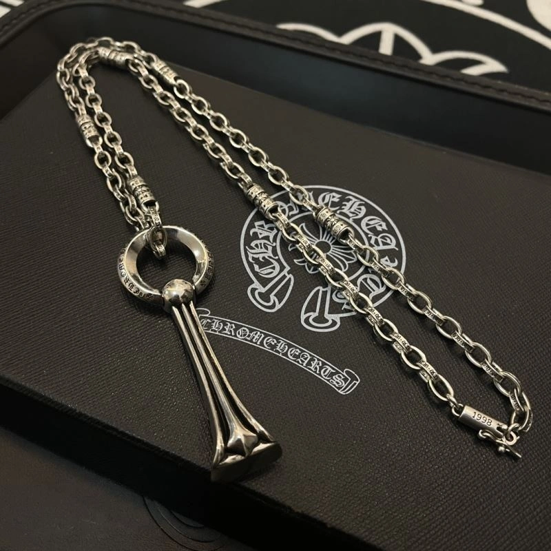 Indistinguishable Chrome Hearts Necklaces