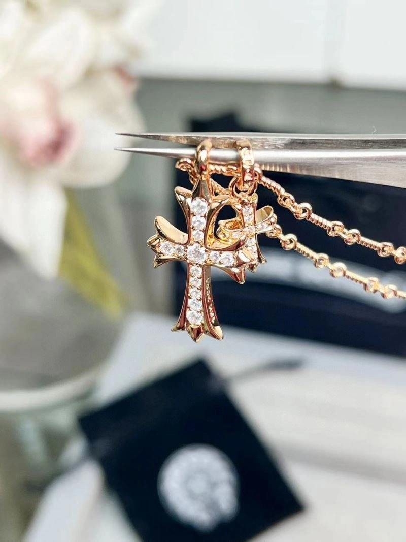 Indistinguishable Chrome Hearts Necklaces