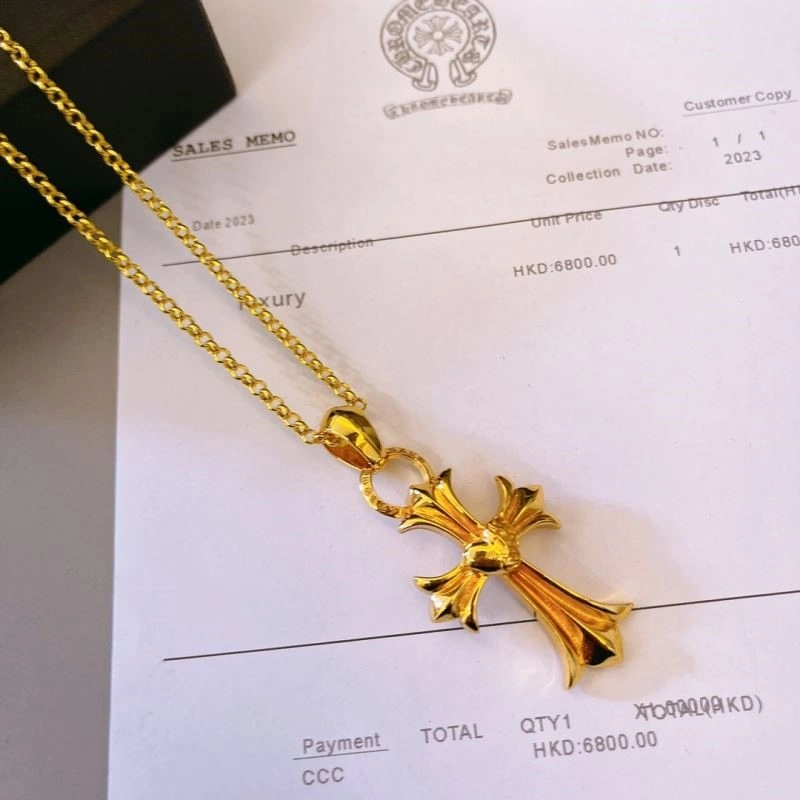 Real Chrome Hearts Necklaces