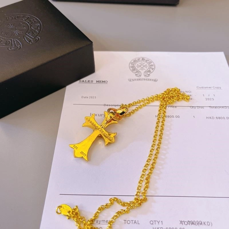 Real Chrome Hearts Necklaces