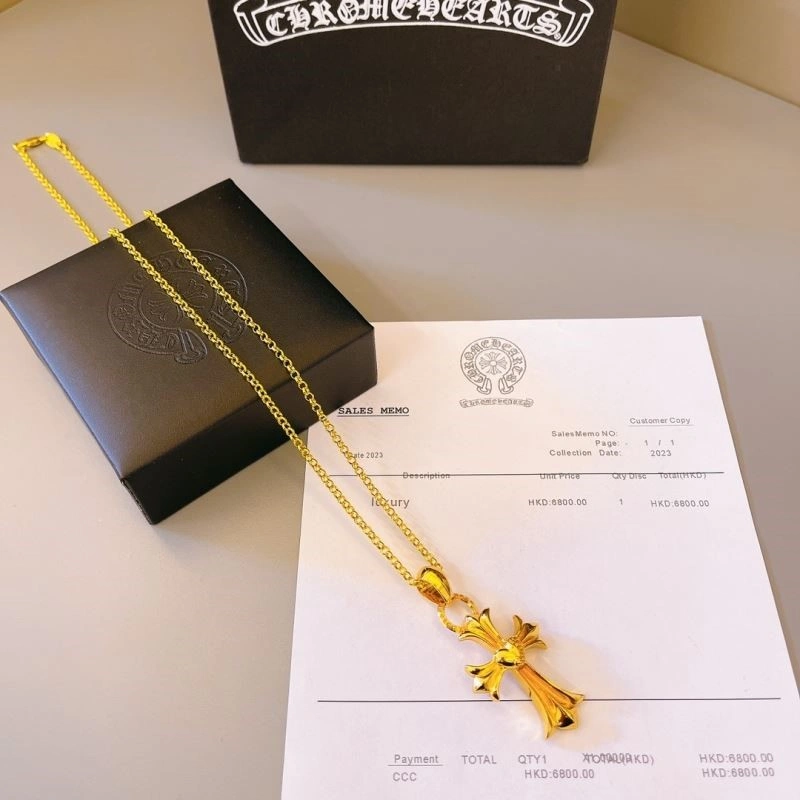 Real Chrome Hearts Necklaces