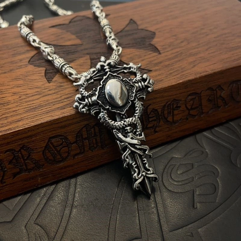 Real Chrome Hearts Necklaces
