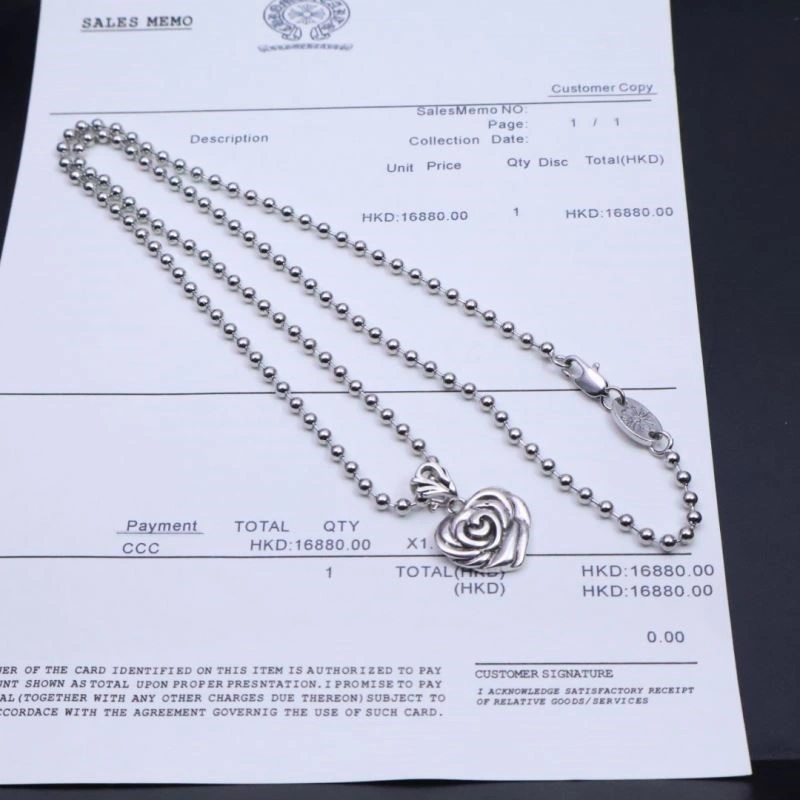 Budget-friendly Chrome Hearts Necklaces