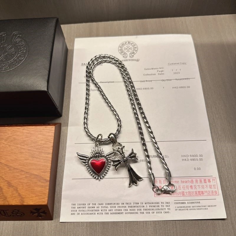Accurate model Chrome Hearts Necklaces