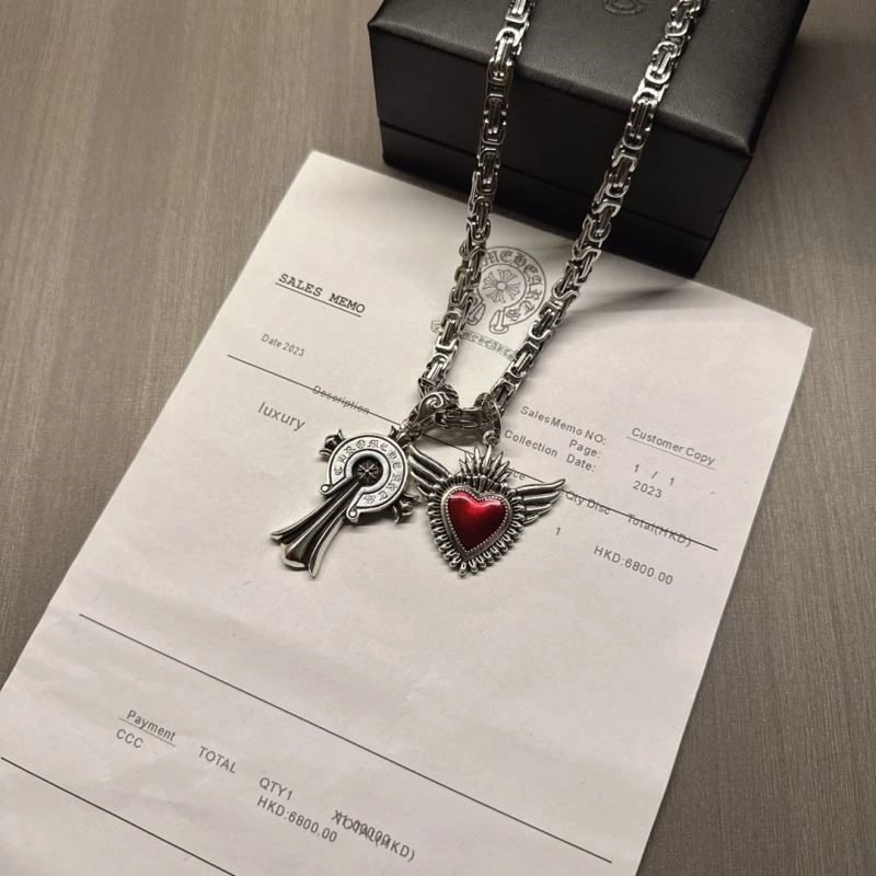Accurate model Chrome Hearts Necklaces