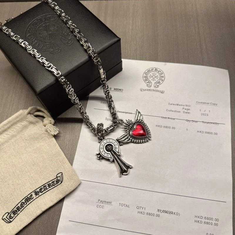 Accurate model Chrome Hearts Necklaces