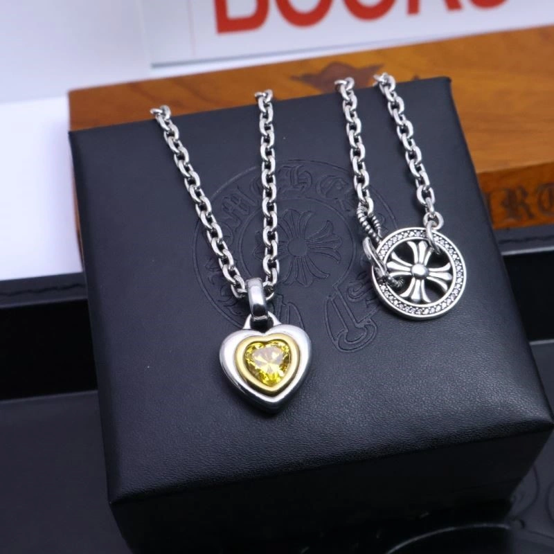 Indistinguishable Chrome Hearts Necklaces