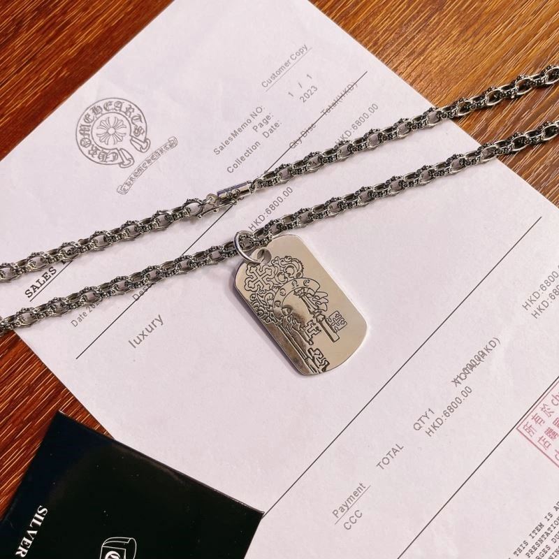Authentic Chrome Hearts Necklaces