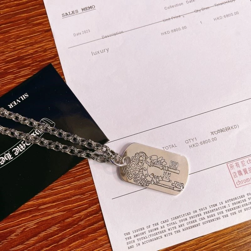 Authentic Chrome Hearts Necklaces