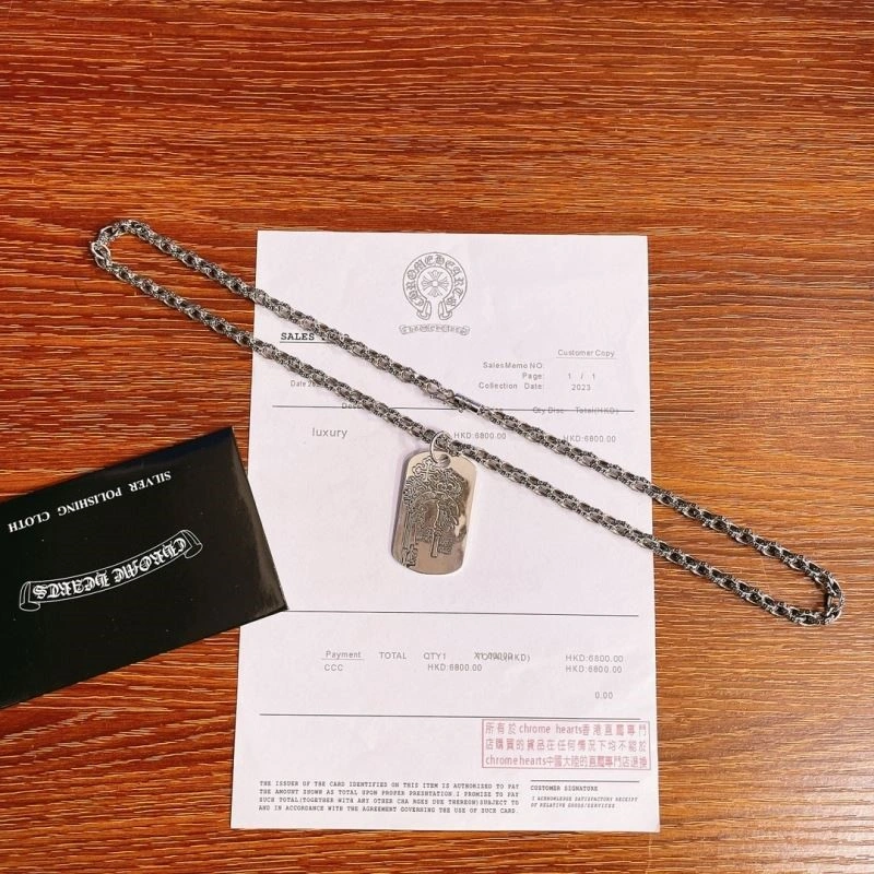 Authentic Chrome Hearts Necklaces