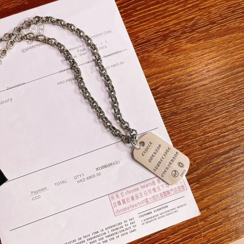 Authentic Chrome Hearts Necklaces