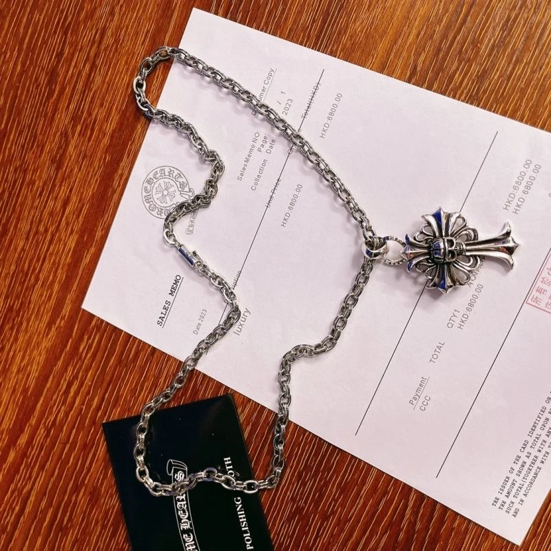 Indistinguishable Chrome Hearts Necklaces