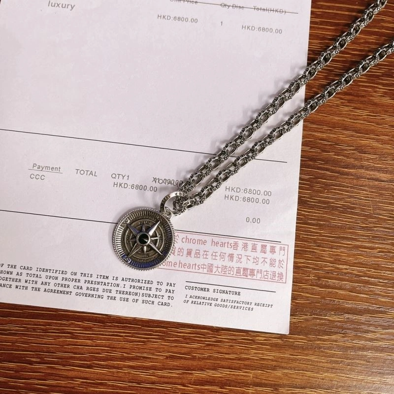 Indistinguishable Chrome Hearts Necklaces