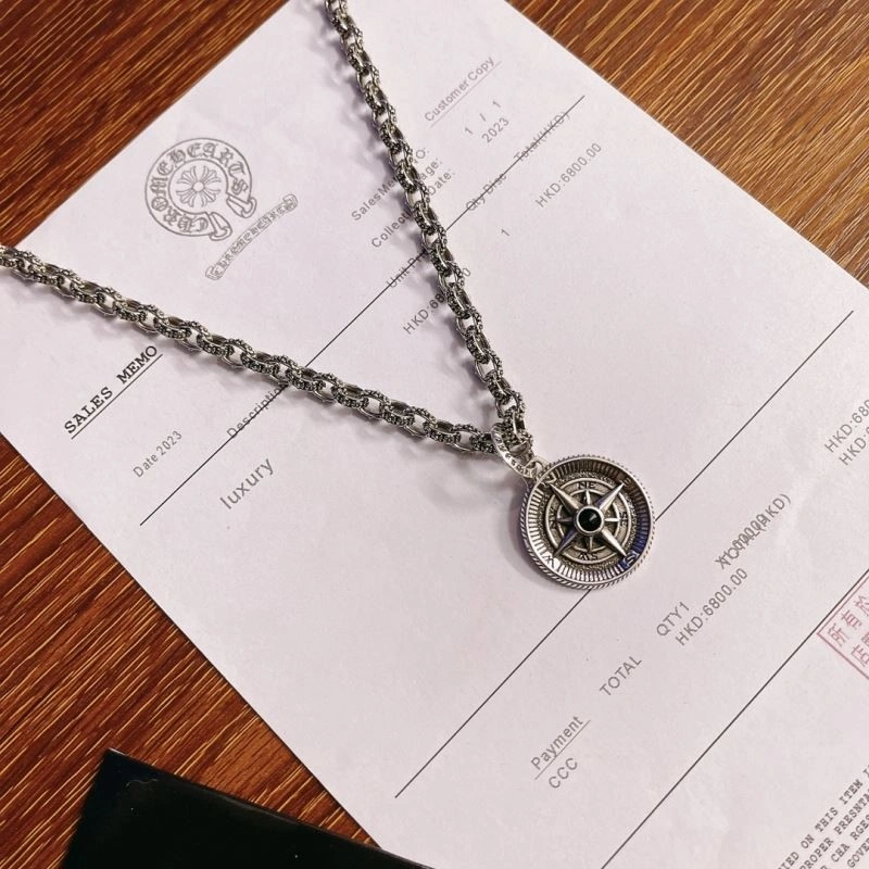 Indistinguishable Chrome Hearts Necklaces