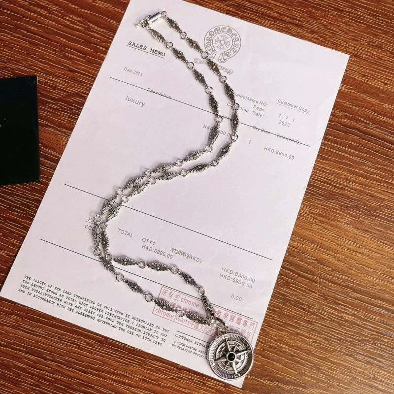 Budget-friendly Chrome Hearts Necklaces