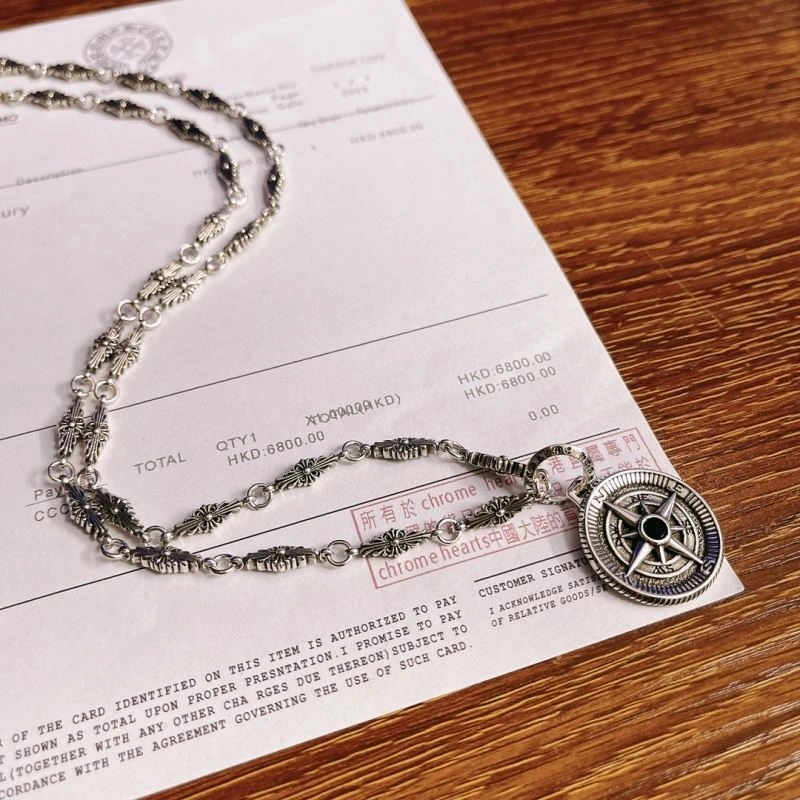 Budget-friendly Chrome Hearts Necklaces