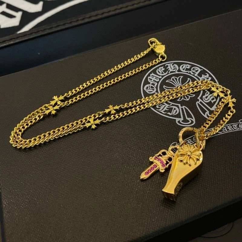 Top mirror Chrome Hearts Necklaces