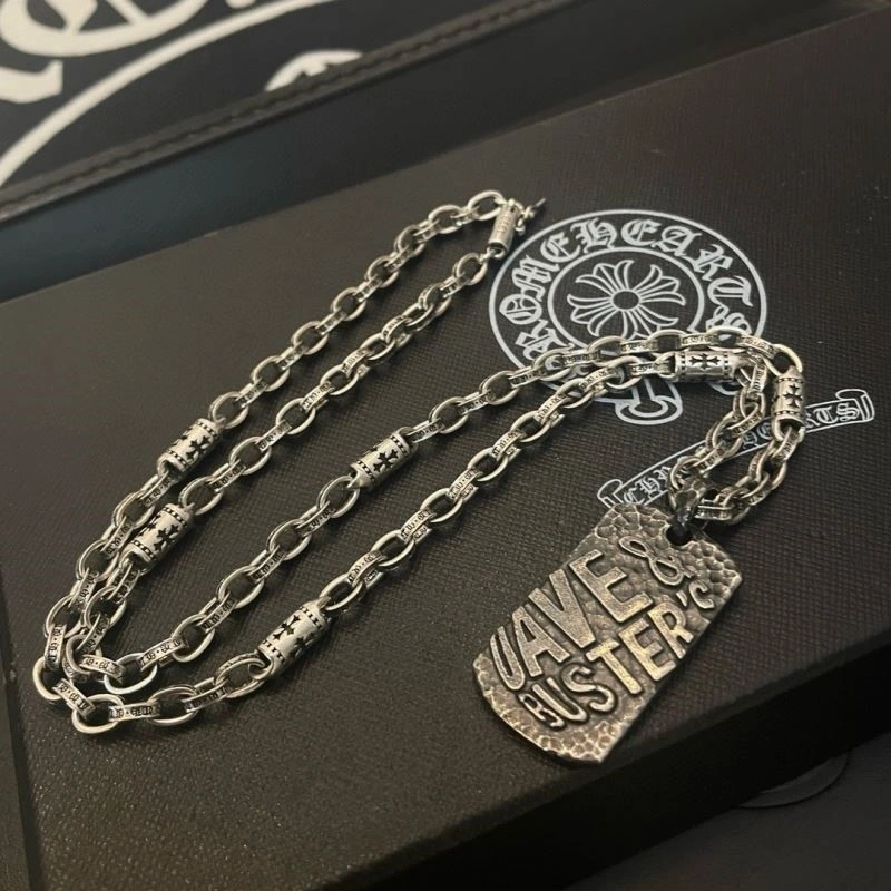 Indistinguishable Chrome Hearts Necklaces