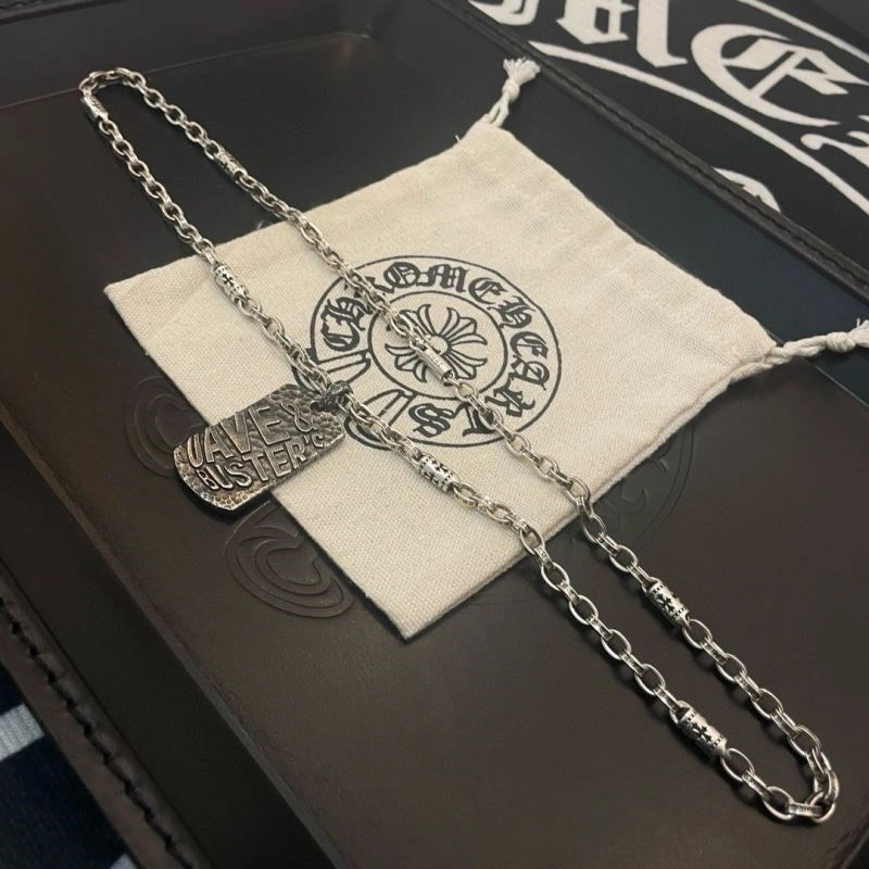 Indistinguishable Chrome Hearts Necklaces