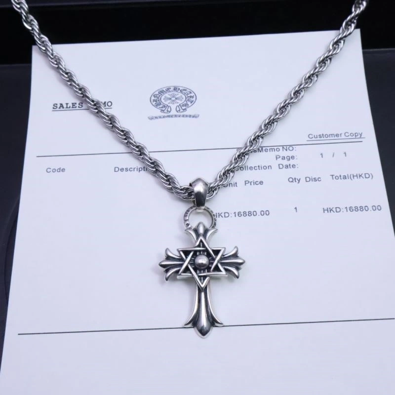 Budget-friendly Chrome Hearts Necklaces