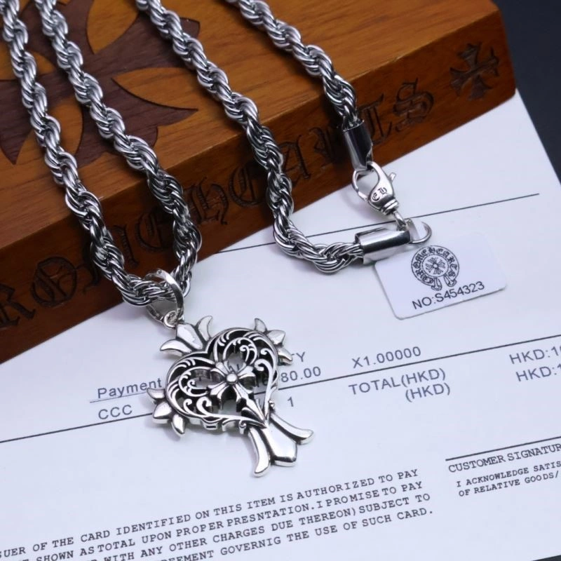 Top mirror Chrome Hearts Necklaces
