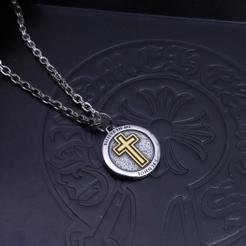 Indistinguishable Chrome Hearts Necklaces