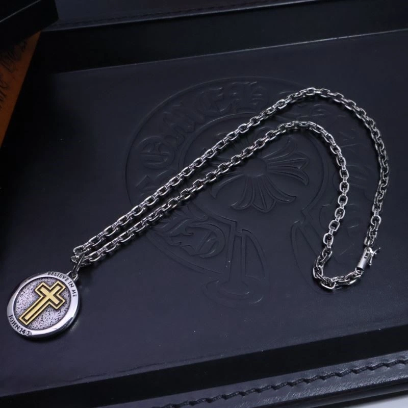 Indistinguishable Chrome Hearts Necklaces