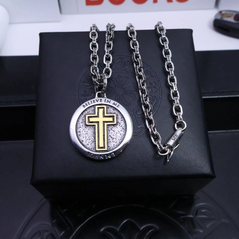 Indistinguishable Chrome Hearts Necklaces