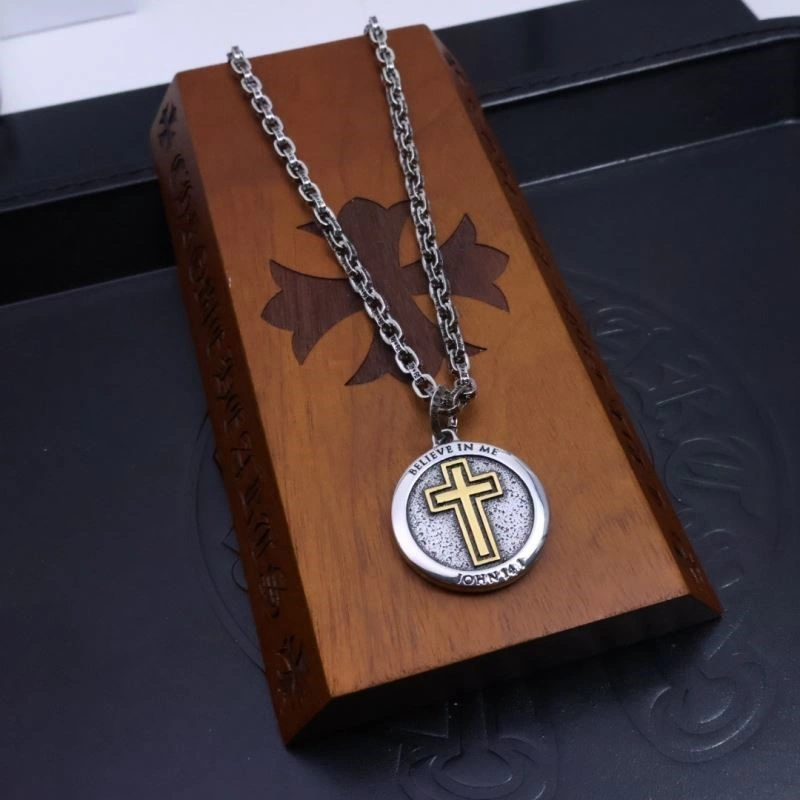 Indistinguishable Chrome Hearts Necklaces