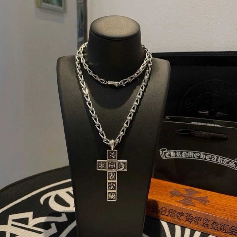 Budget-friendly Chrome Hearts Necklaces