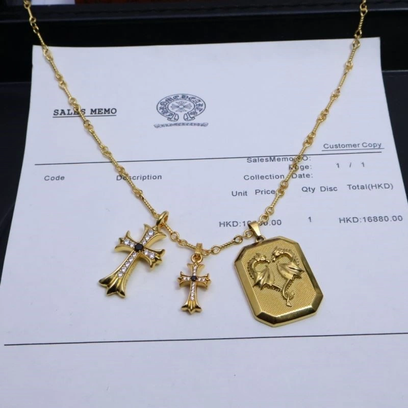 Accurate model Chrome Hearts Necklaces
