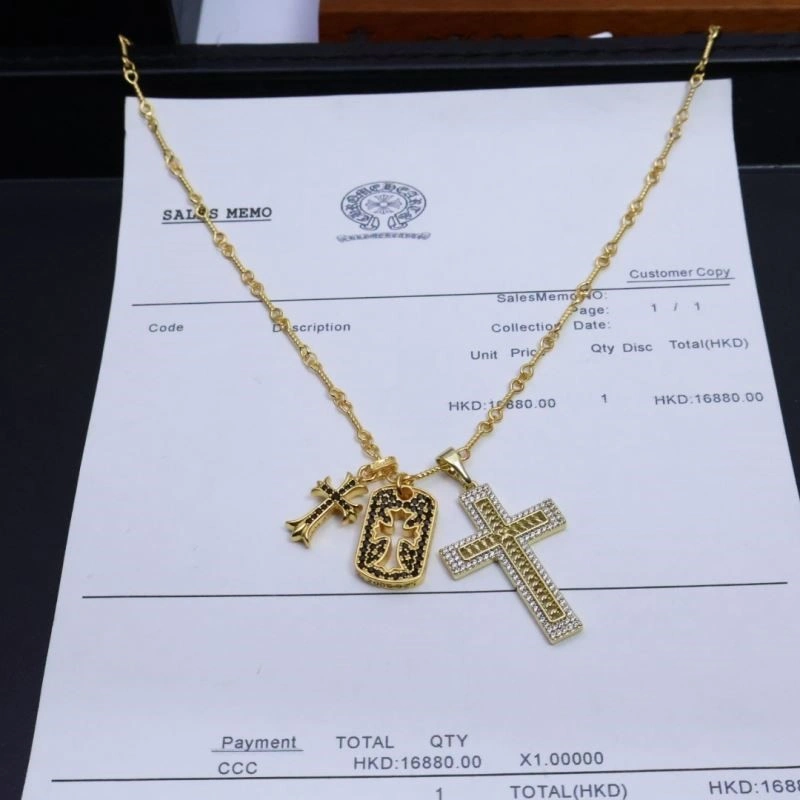 Accurate model Chrome Hearts Necklaces