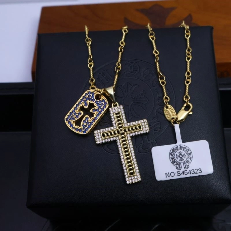Indistinguishable Chrome Hearts Necklaces