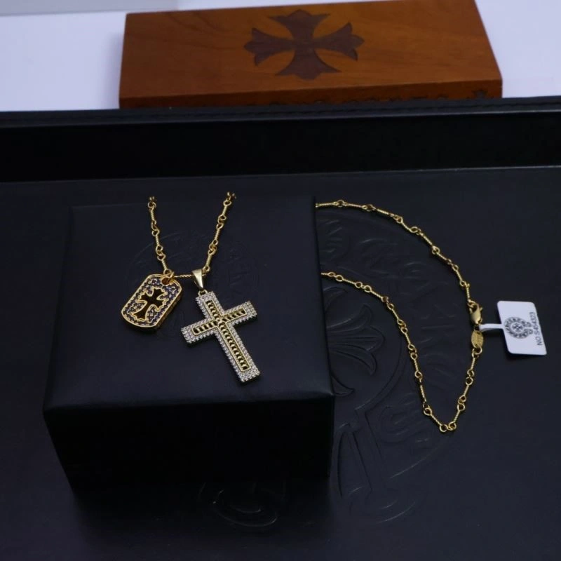 Indistinguishable Chrome Hearts Necklaces