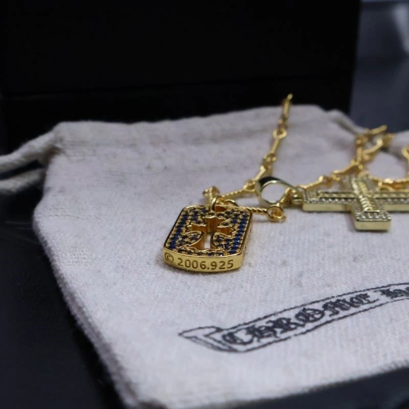 Indistinguishable Chrome Hearts Necklaces
