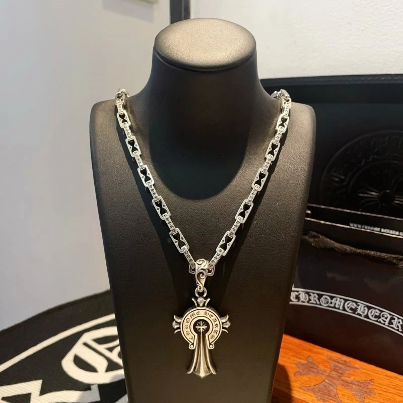 Indistinguishable Chrome Hearts Necklaces