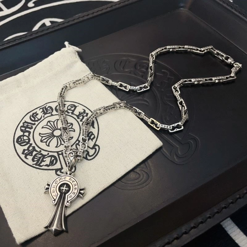 Indistinguishable Chrome Hearts Necklaces