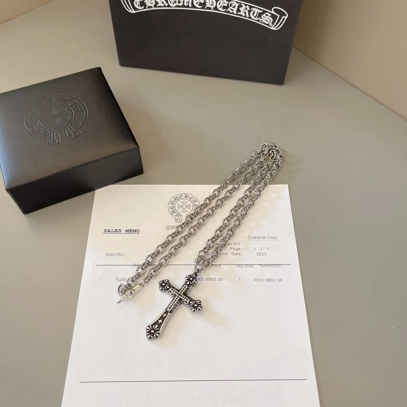 Budget-friendly Chrome Hearts Necklaces