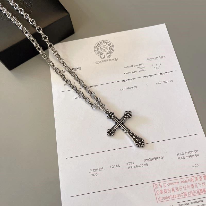Budget-friendly Chrome Hearts Necklaces