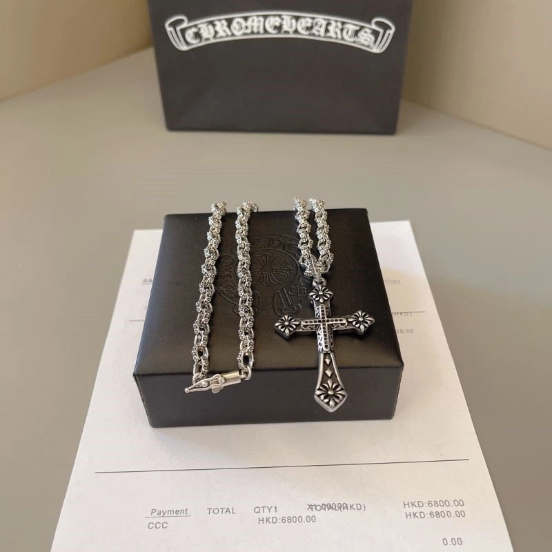 Budget-friendly Chrome Hearts Necklaces