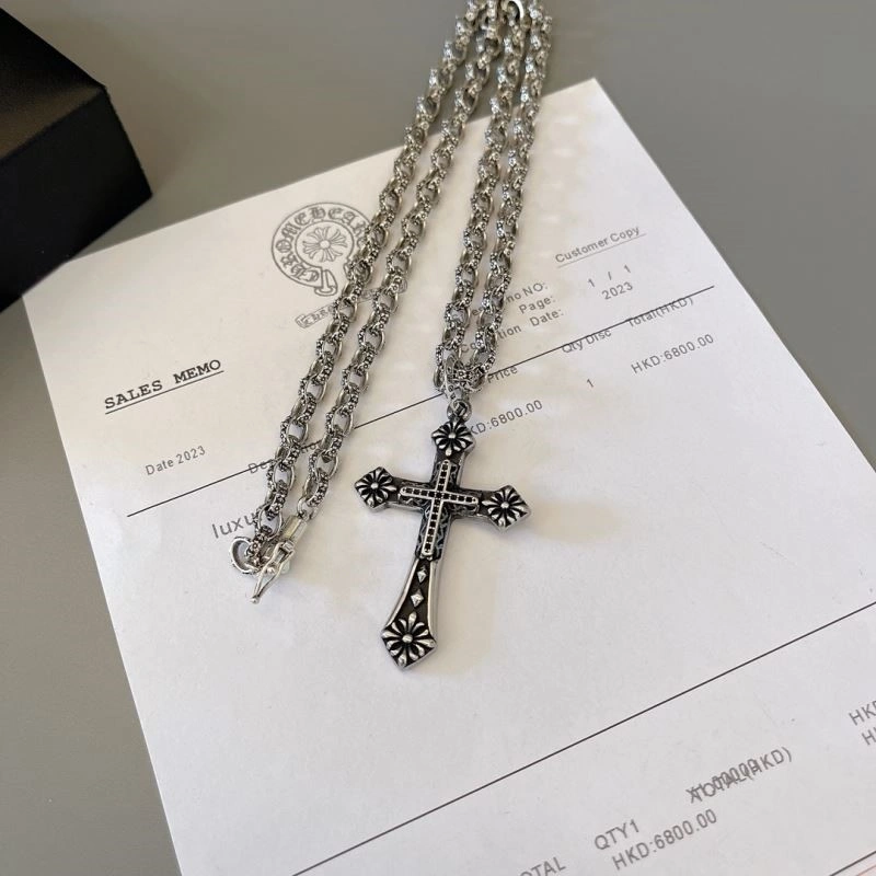 Budget-friendly Chrome Hearts Necklaces