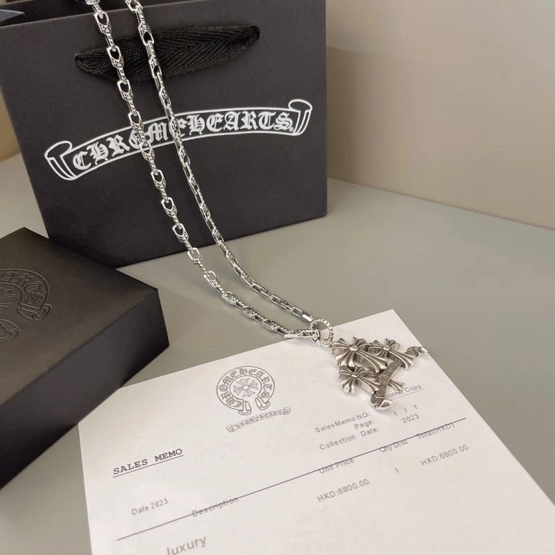 Real Chrome Hearts Necklaces