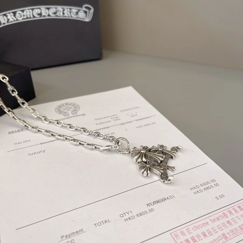 Real Chrome Hearts Necklaces
